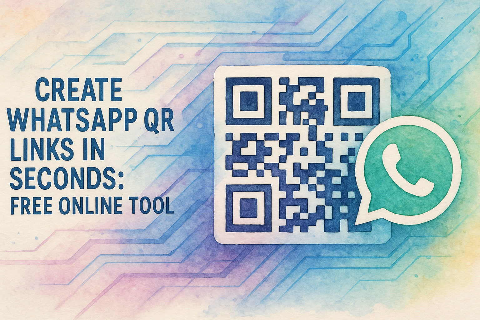 Free WhatsApp Link QR Generator | Crunch